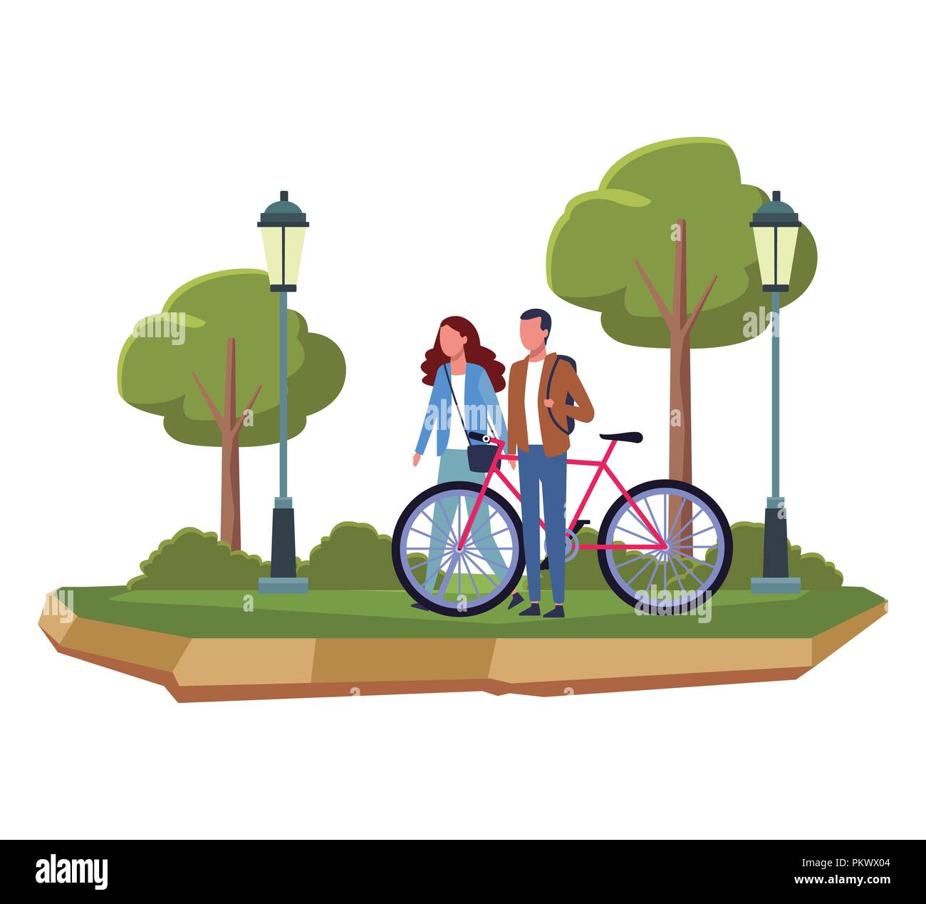 People at park cartoons Stock Vector Image & Art - Alamy