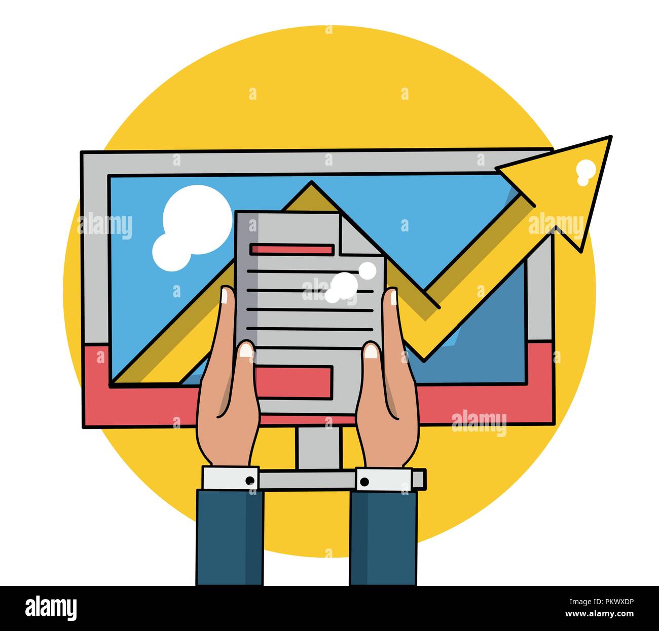Business and technology Stock Vector Image & Art - Alamy