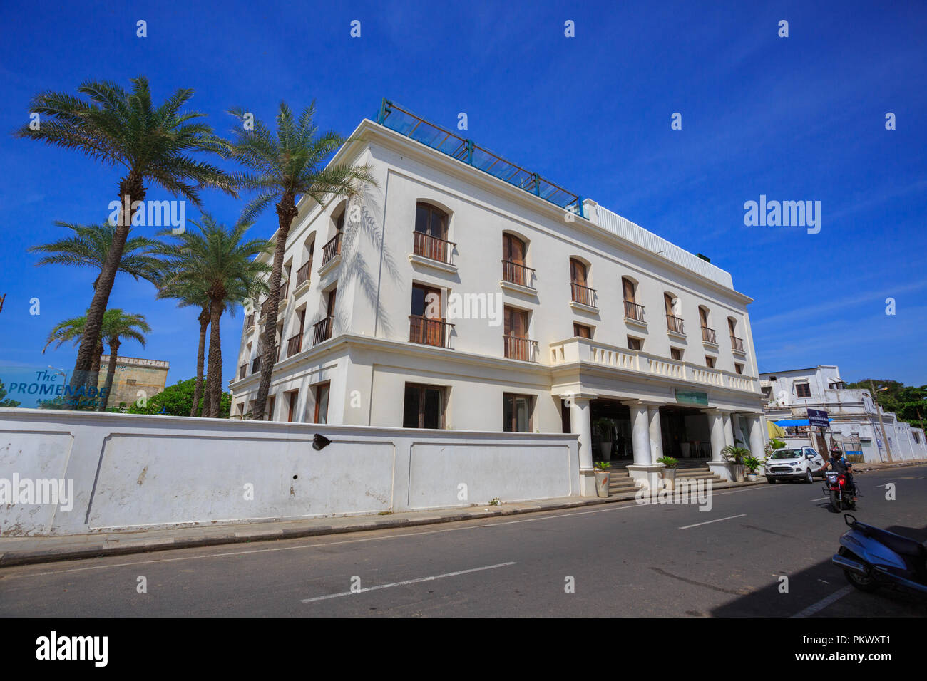 Promenade Hotel - Pondicherry (India Stock Photo - Alamy