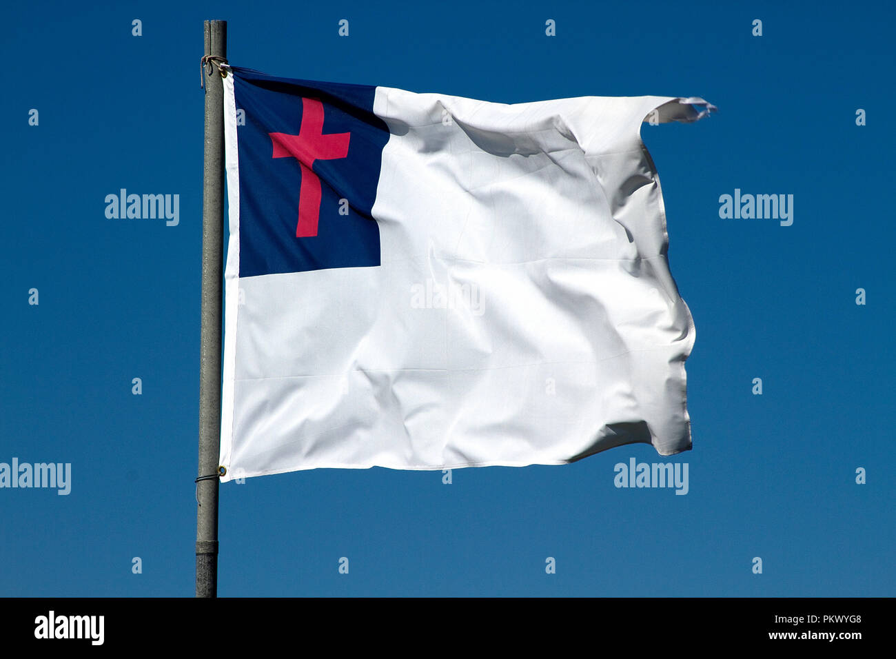 Christianity christian flag hi-res stock photography and images - Alamy