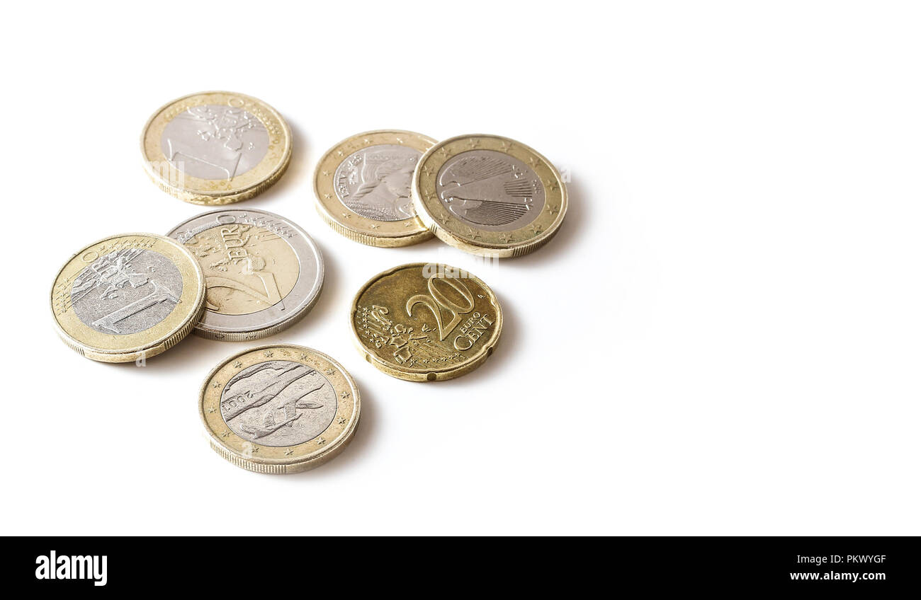 Euro coins different countries hi-res stock photography and images - Alamy