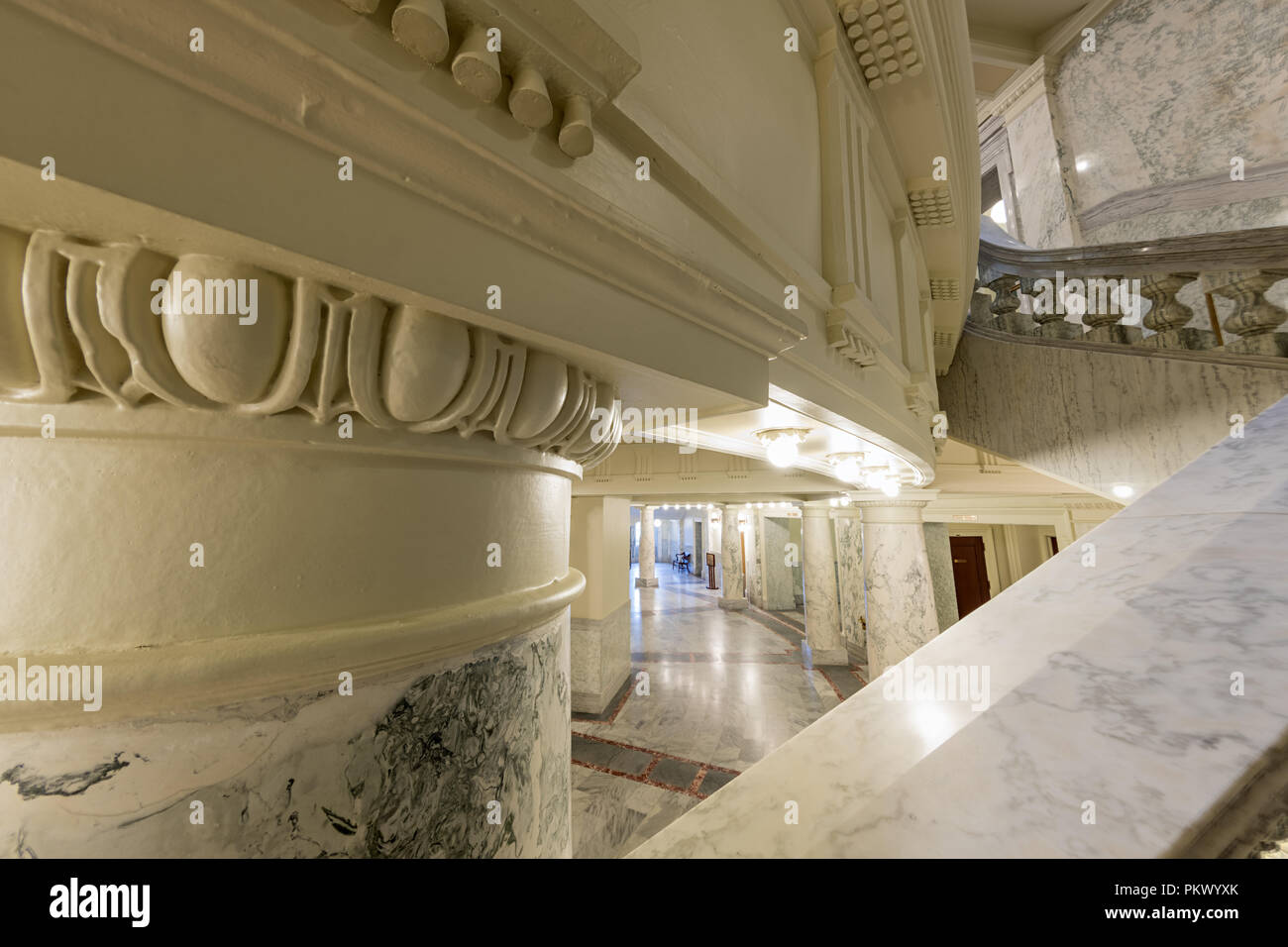 Marble handrail hi-res stock photography and images - Alamy