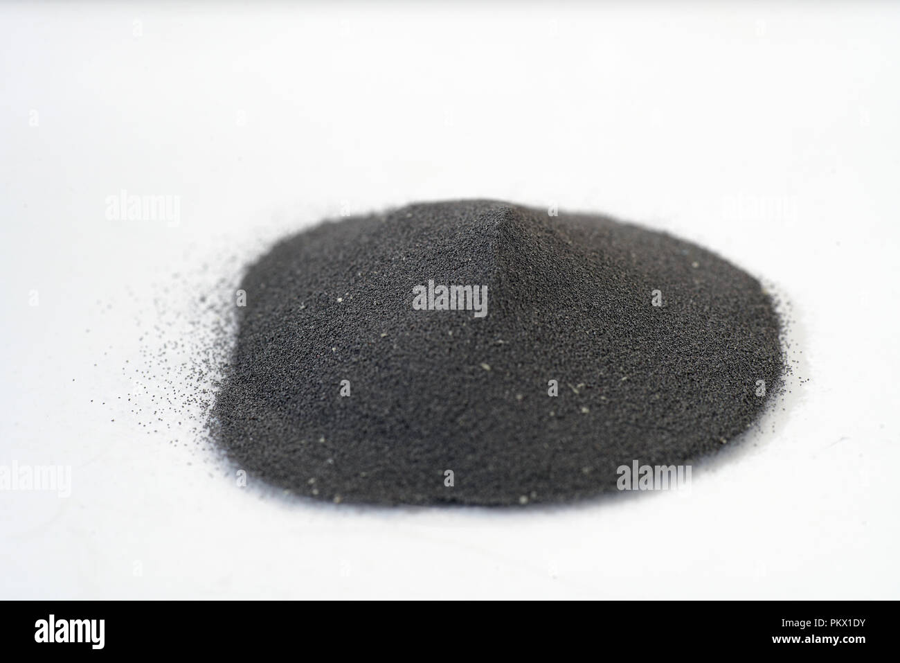 Chemical powder from the chemistry kit with macro lens photographed in ...