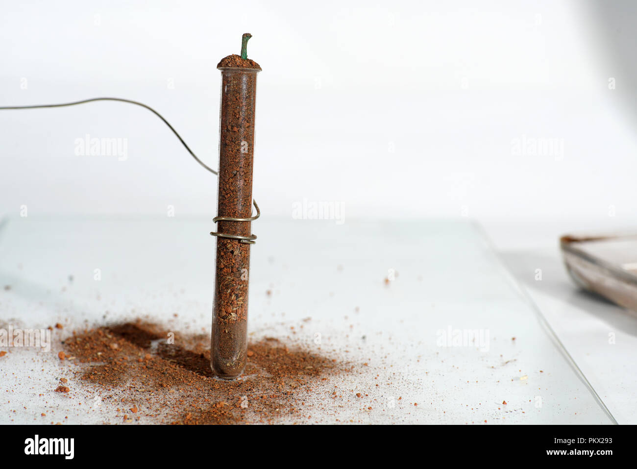 Contents of a fireworks body with disguise and black powder Stock Photo ...