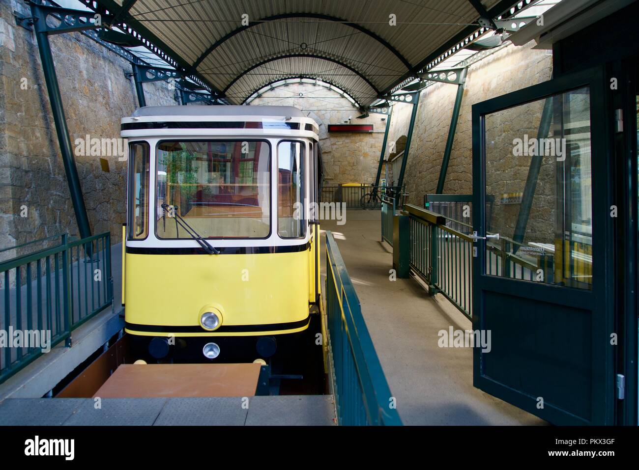 Electric funicular tramway hi-res stock photography and images - Alamy