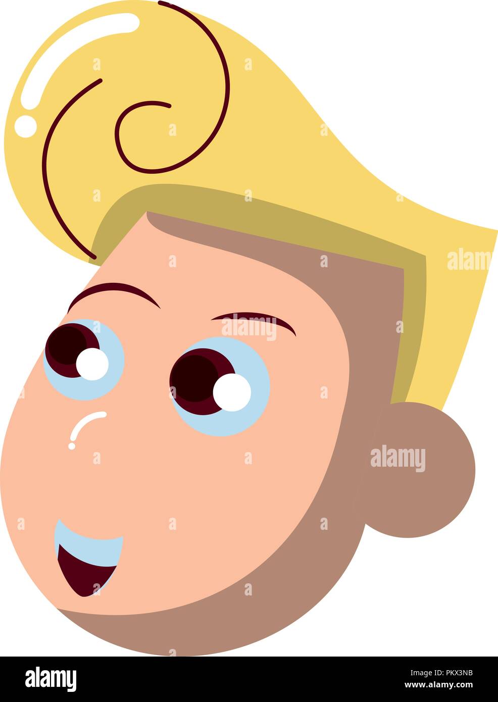 Cupid face cartoon Stock Vector Image & Art - Alamy