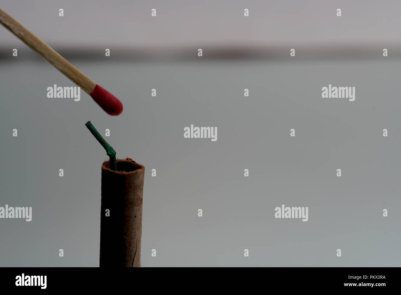 Contents of a fireworks body with disguise and black powder Stock Photo ...