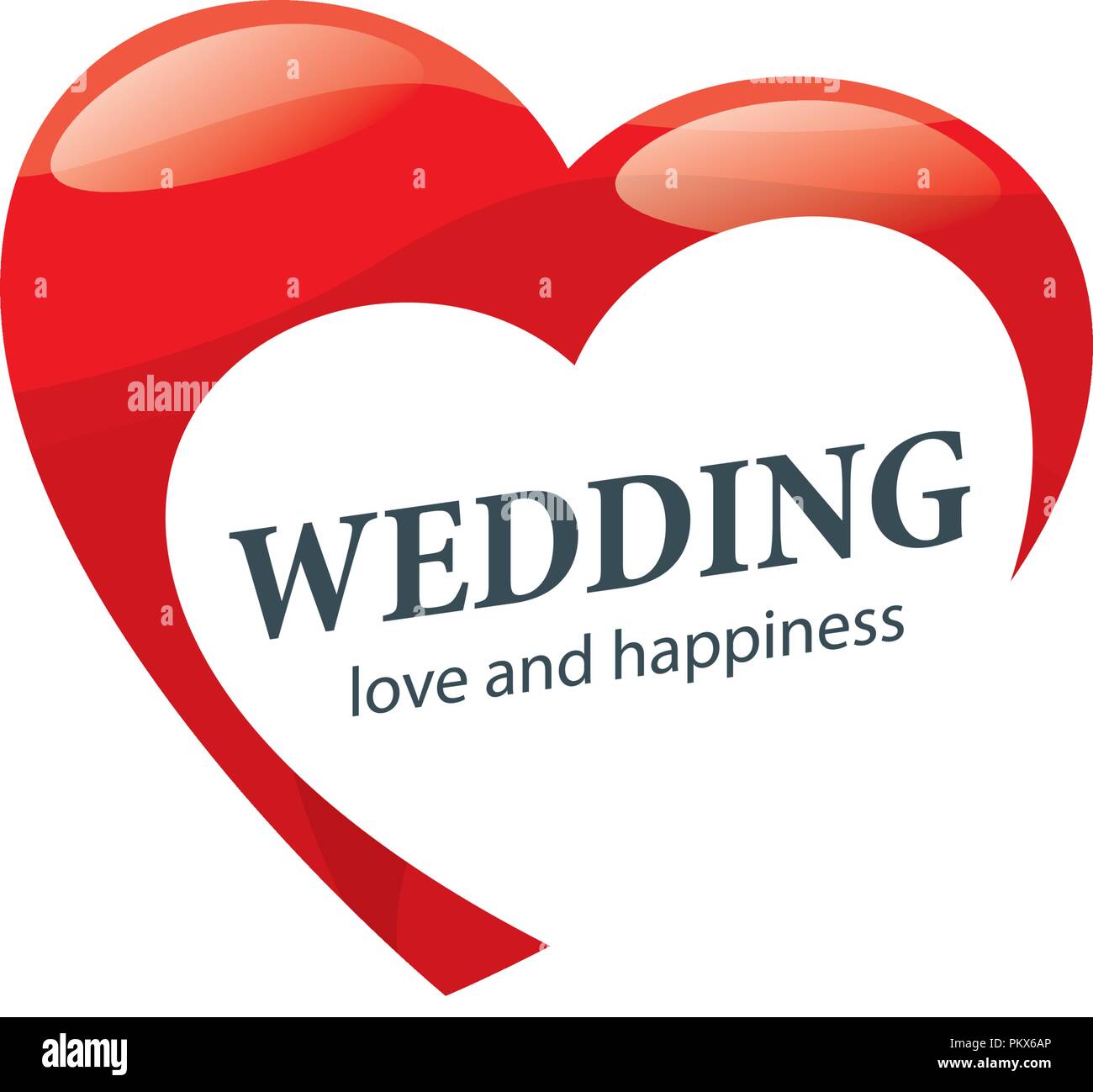 vector logo wedding Stock Vector Image & Art - Alamy