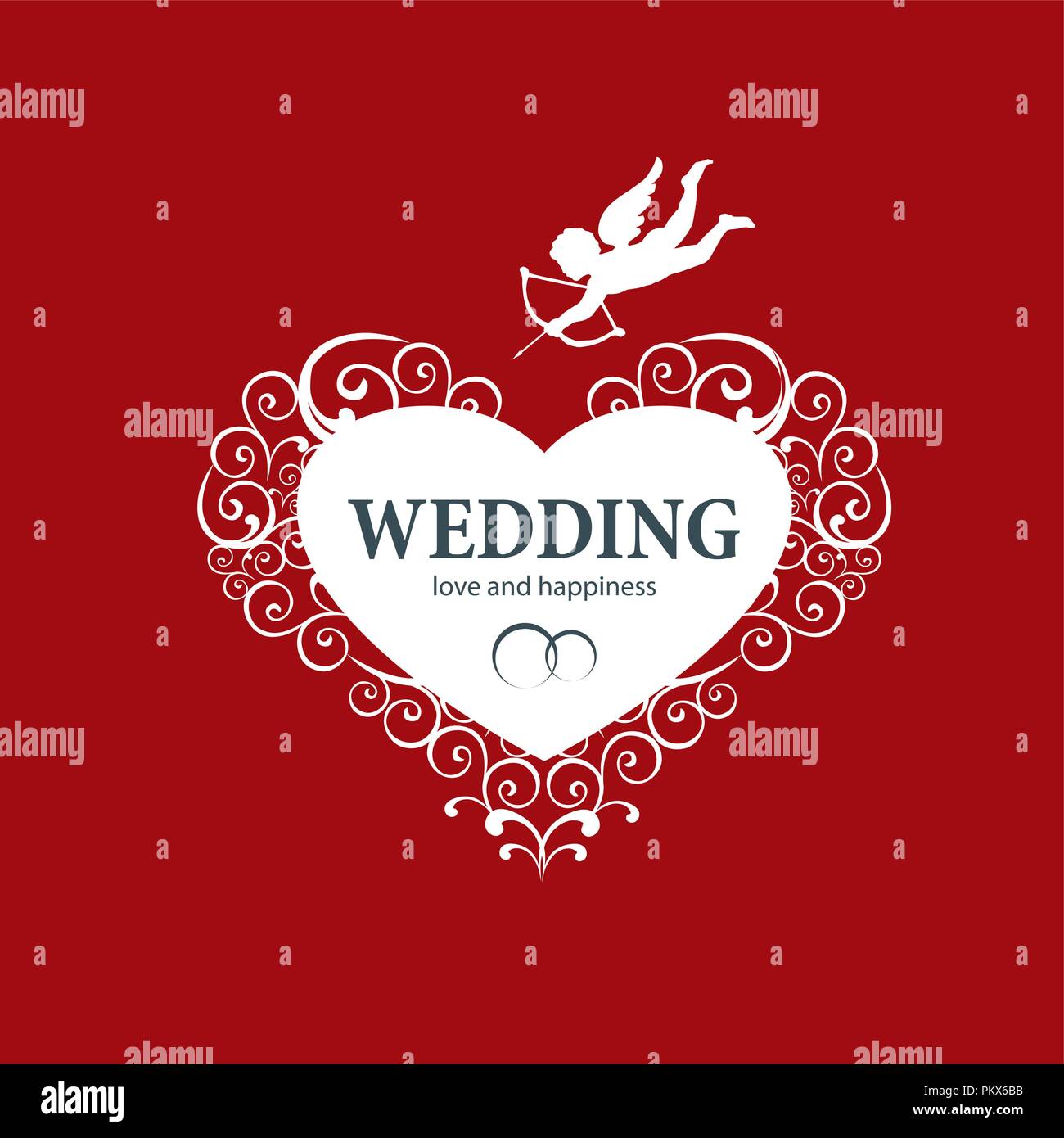 vector logo wedding Stock Vector Image & Art - Alamy