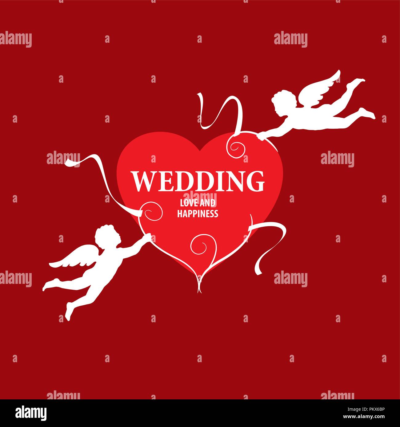 vector logo wedding Stock Vector Image & Art - Alamy