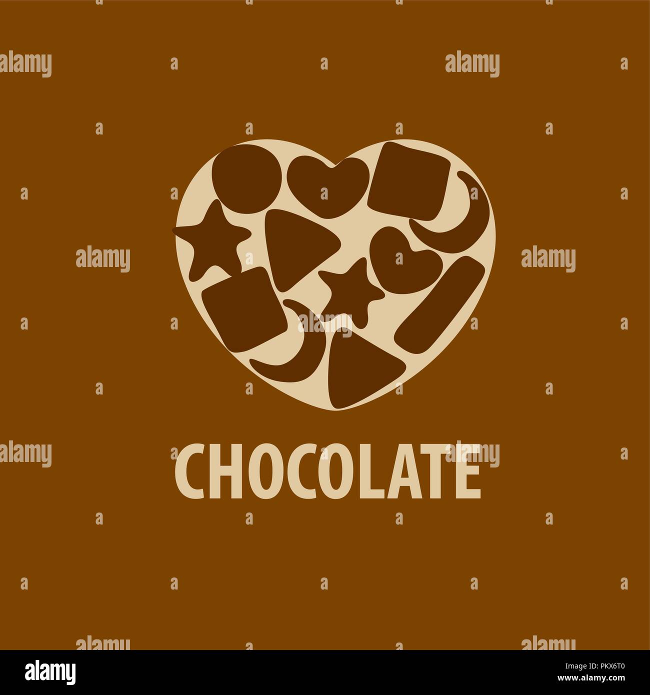 vector logo chocolate Stock Vector Image & Art - Alamy