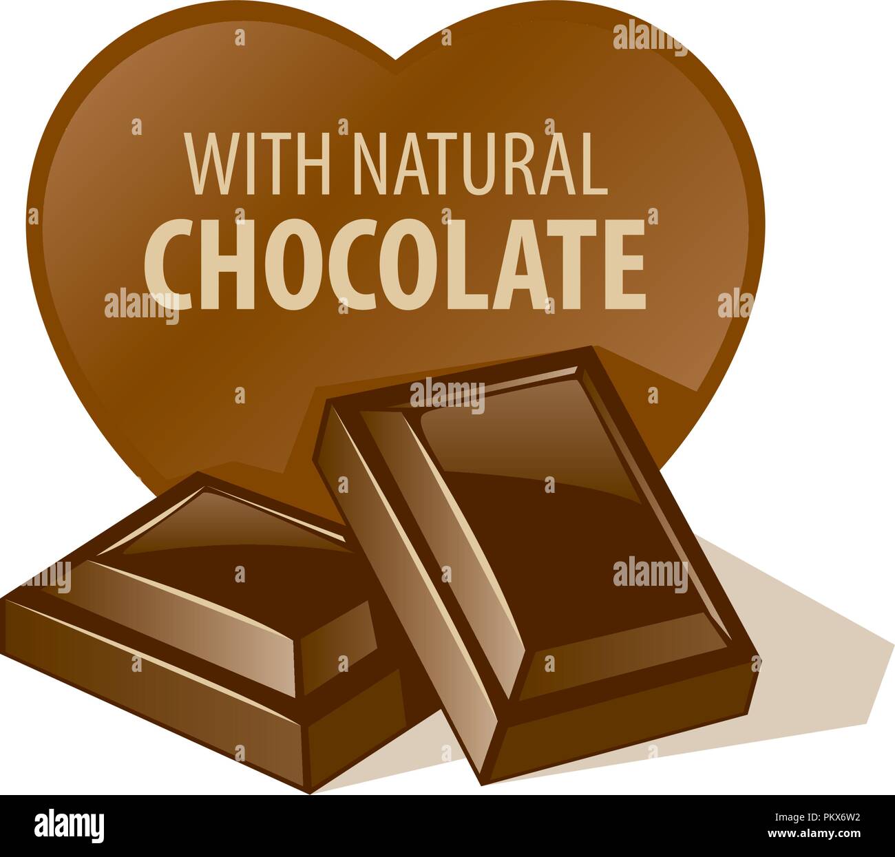 vector logo chocolate Stock Vector Image & Art - Alamy