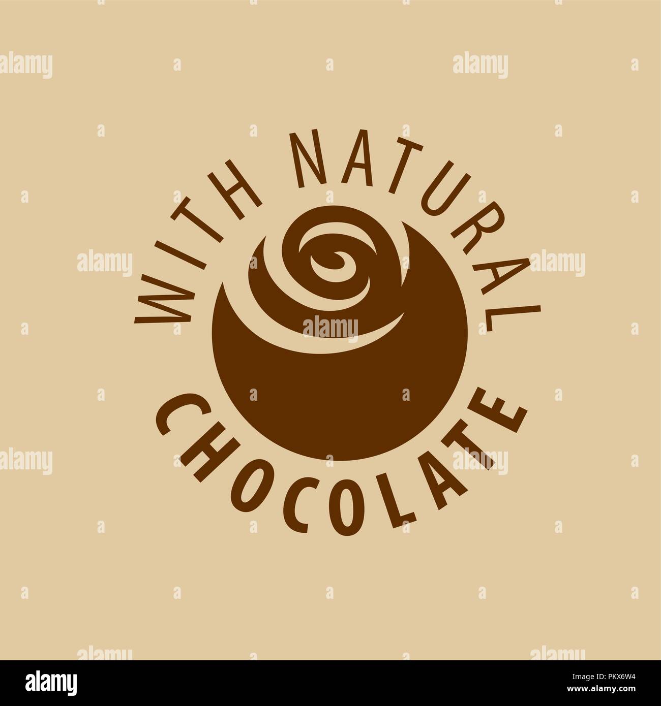 vector logo chocolate Stock Vector Image & Art - Alamy