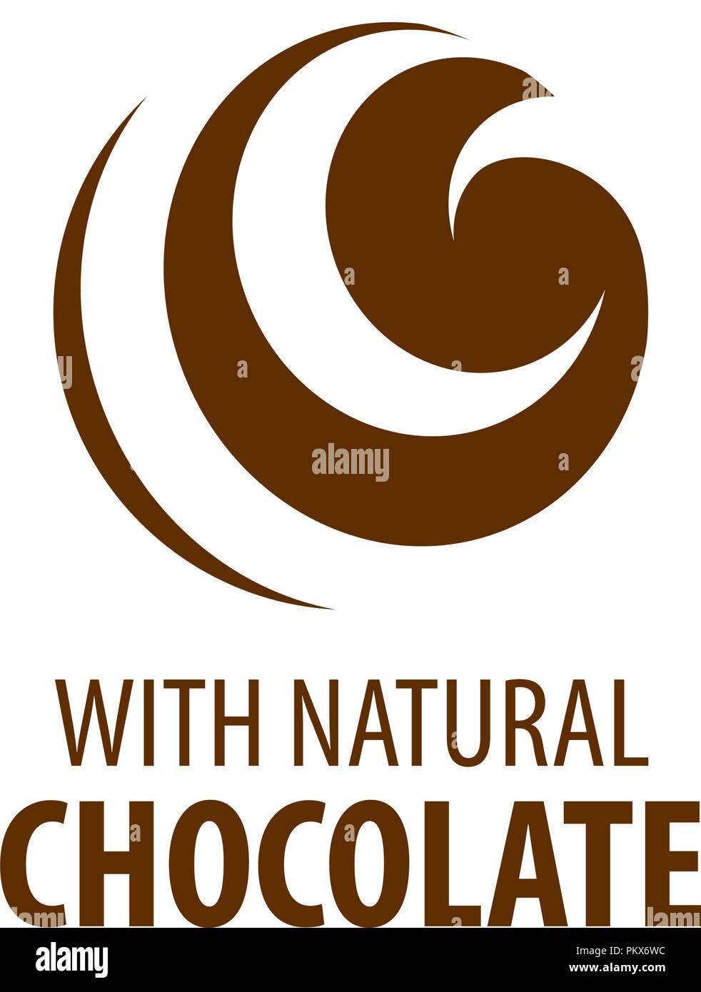 vector logo chocolate Stock Vector Image & Art - Alamy