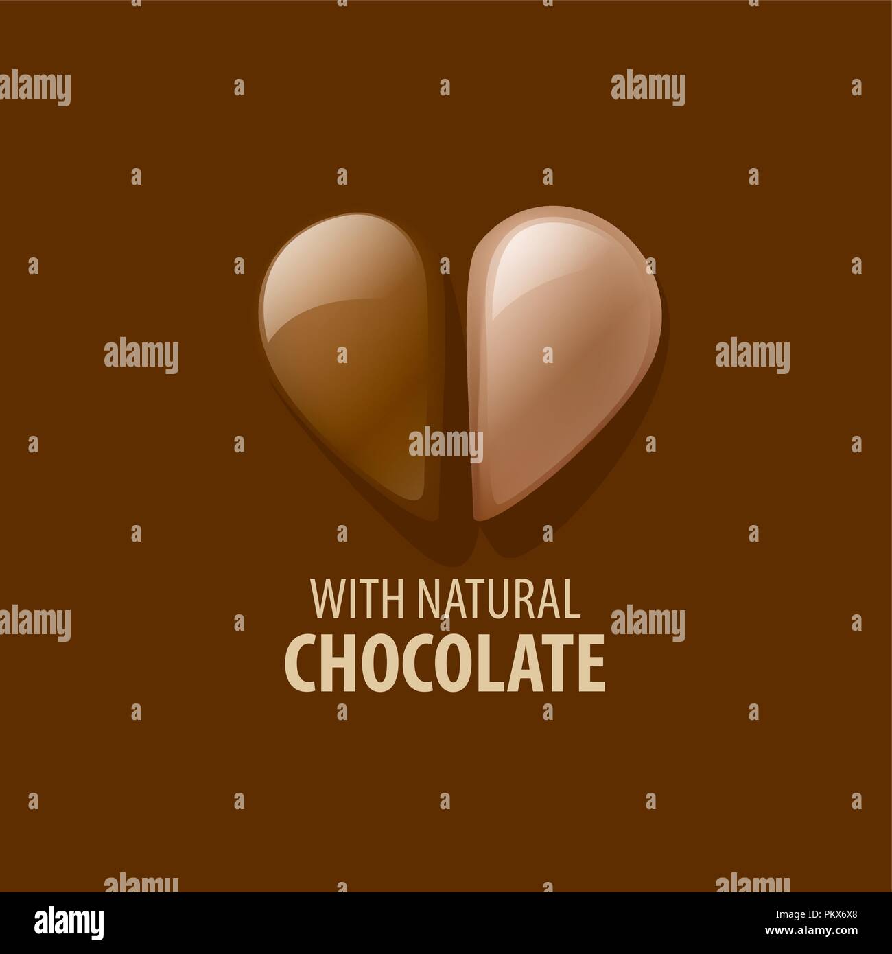 vector logo chocolate Stock Vector Image & Art - Alamy