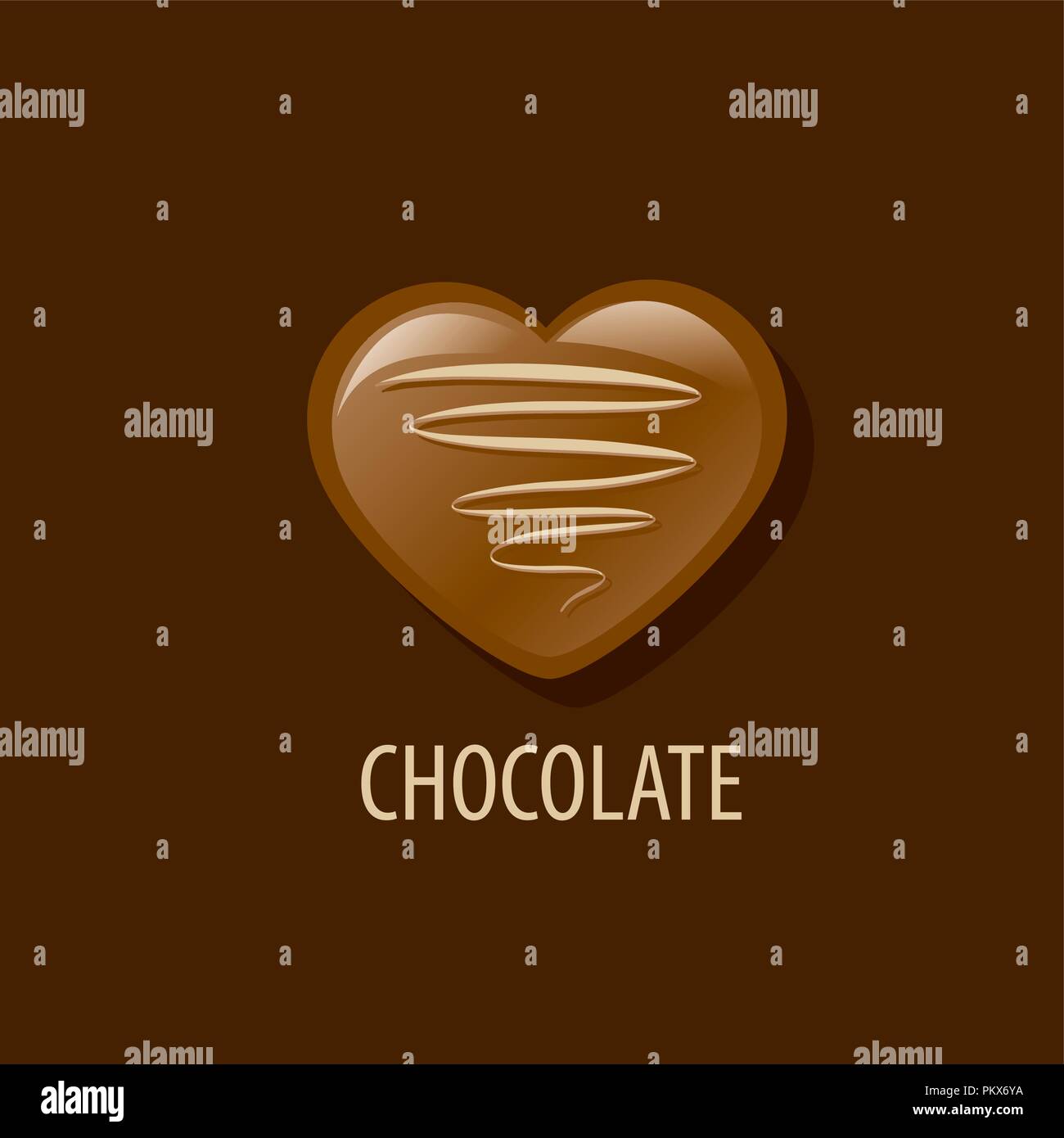 vector logo chocolate Stock Vector Image & Art - Alamy
