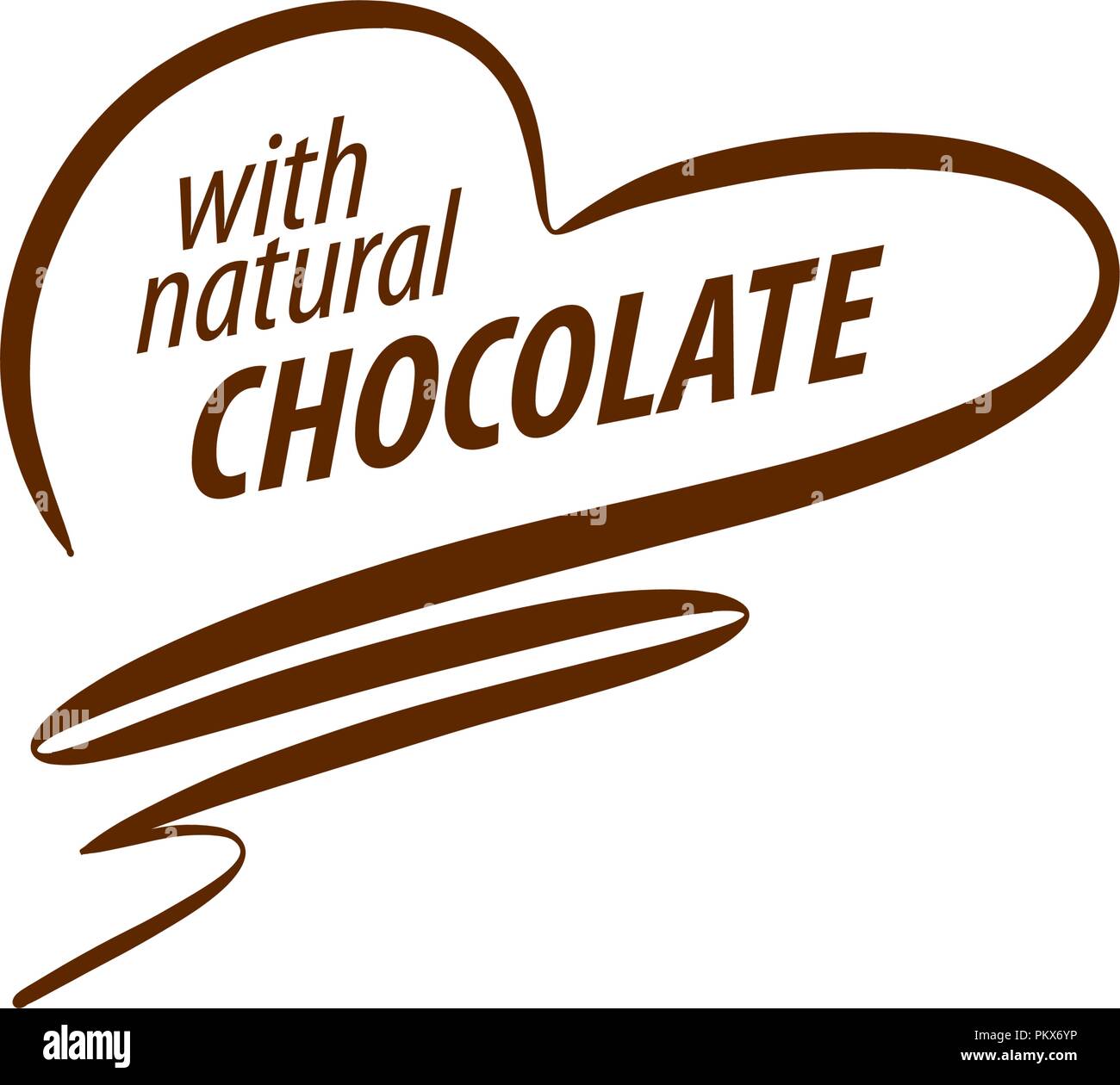 vector logo chocolate Stock Vector Image & Art - Alamy