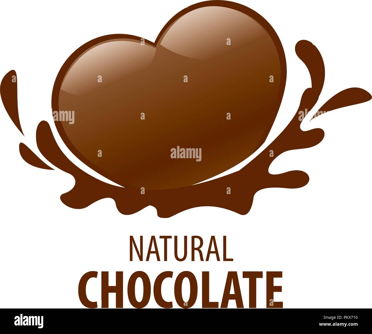 vector logo chocolate Stock Vector Image & Art - Alamy