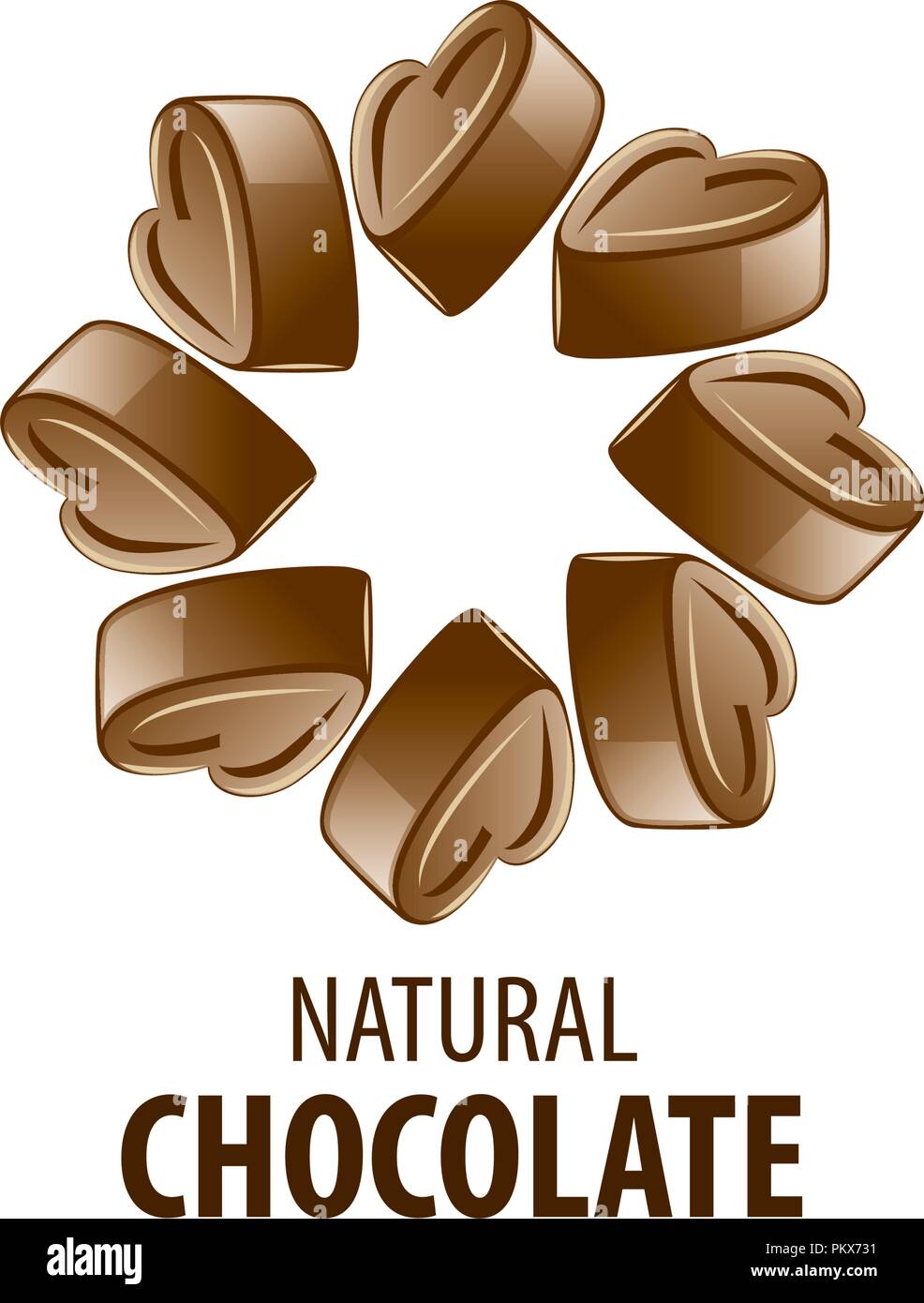 vector logo chocolate Stock Vector Image & Art - Alamy
