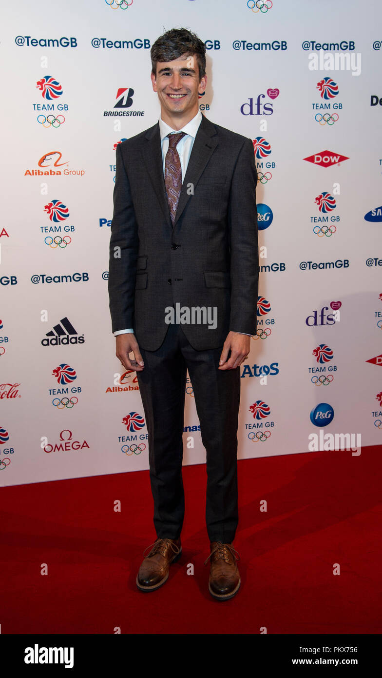 Team GB Ball - Red Carpet Arrivals 2018 Stock Photo - Alamy