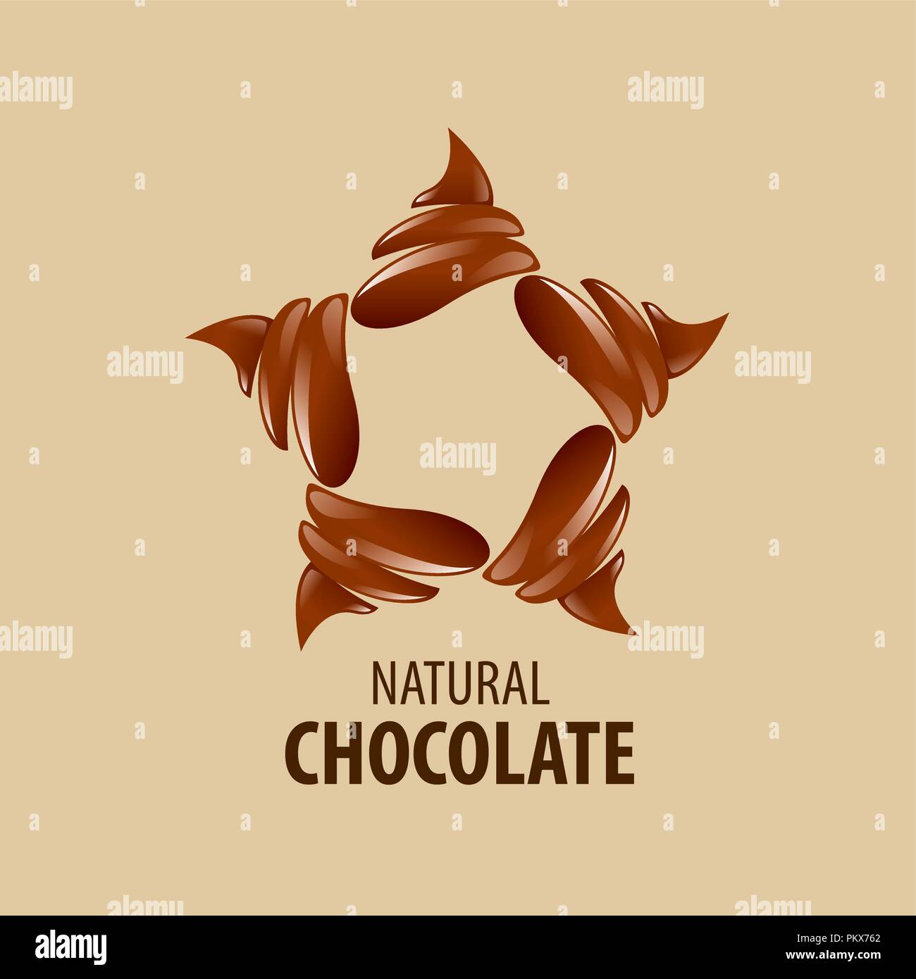 vector logo chocolate Stock Vector Image & Art - Alamy