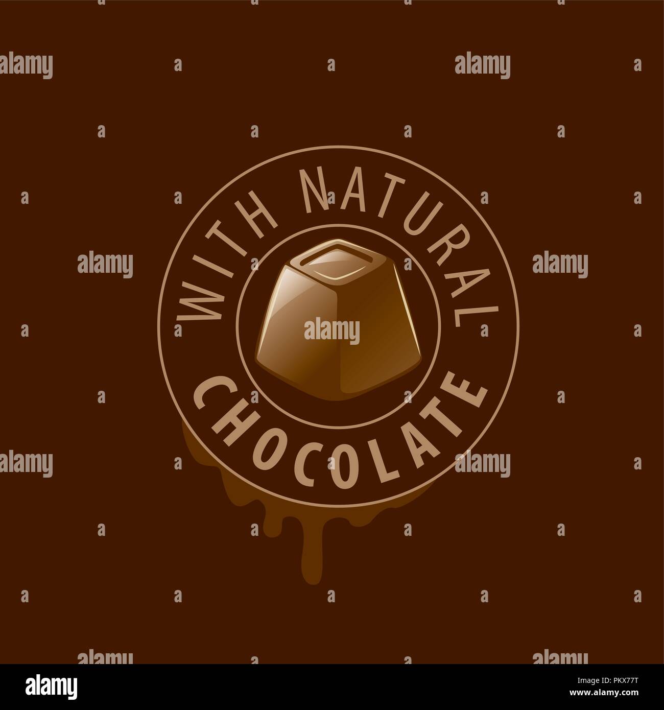 vector logo chocolate Stock Vector Image & Art - Alamy