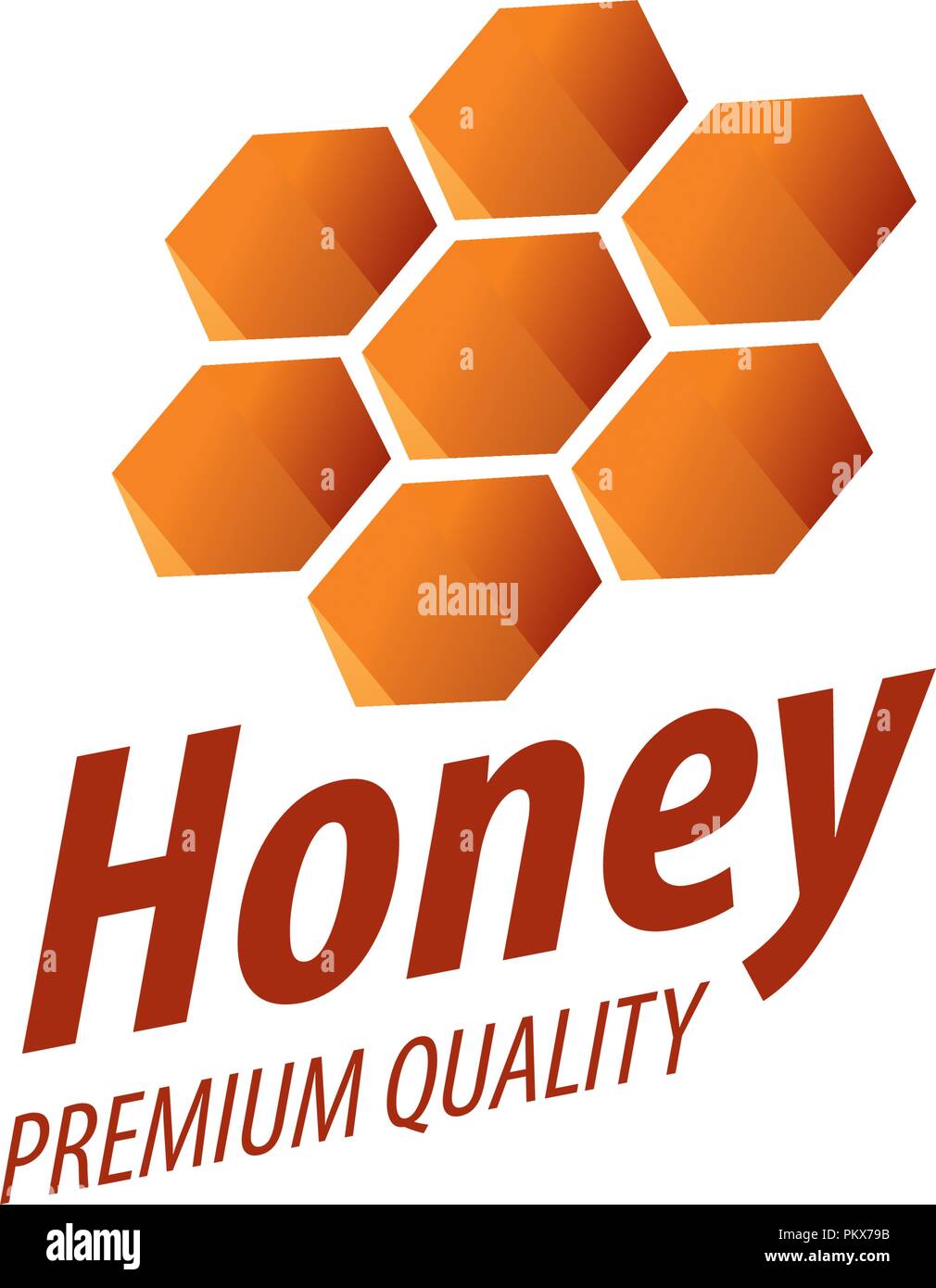 vector honey logo Stock Vector Image & Art - Alamy