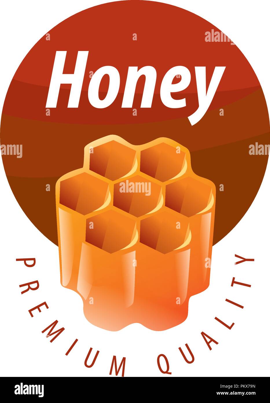 vector honey logo Stock Vector Image & Art - Alamy