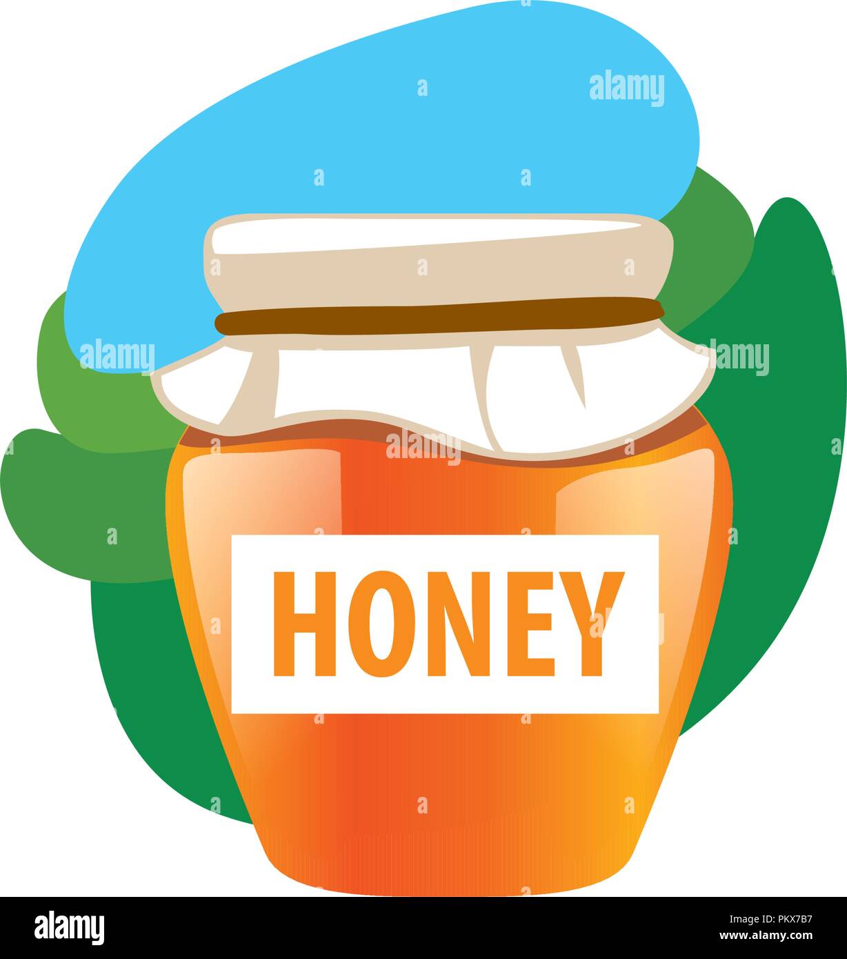 vector honey logo Stock Vector Image & Art - Alamy