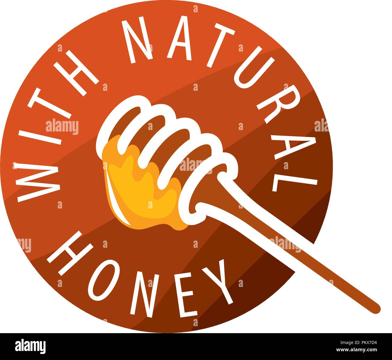 vector honey logo Stock Vector Image & Art - Alamy