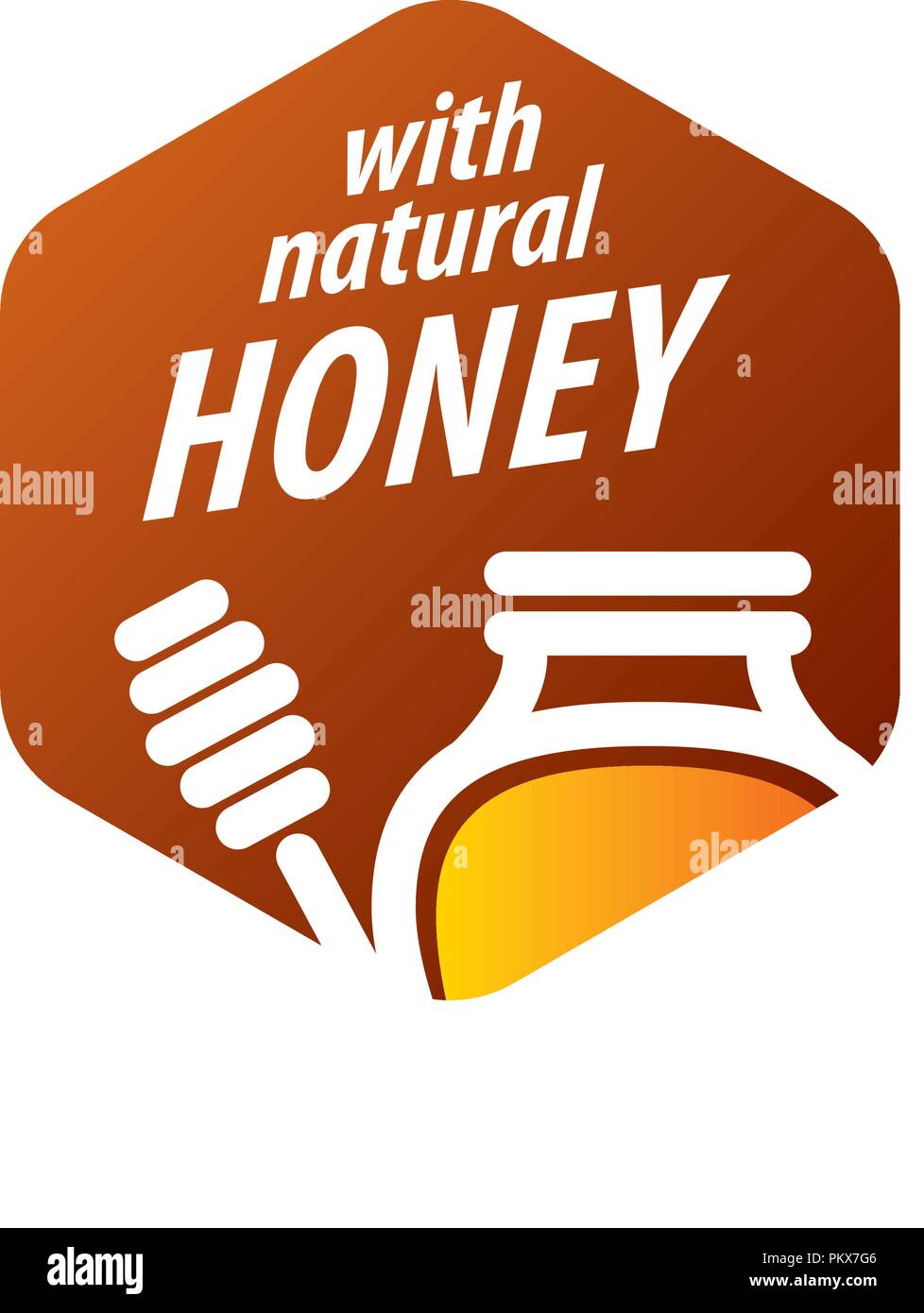 vector honey logo Stock Vector Image & Art - Alamy