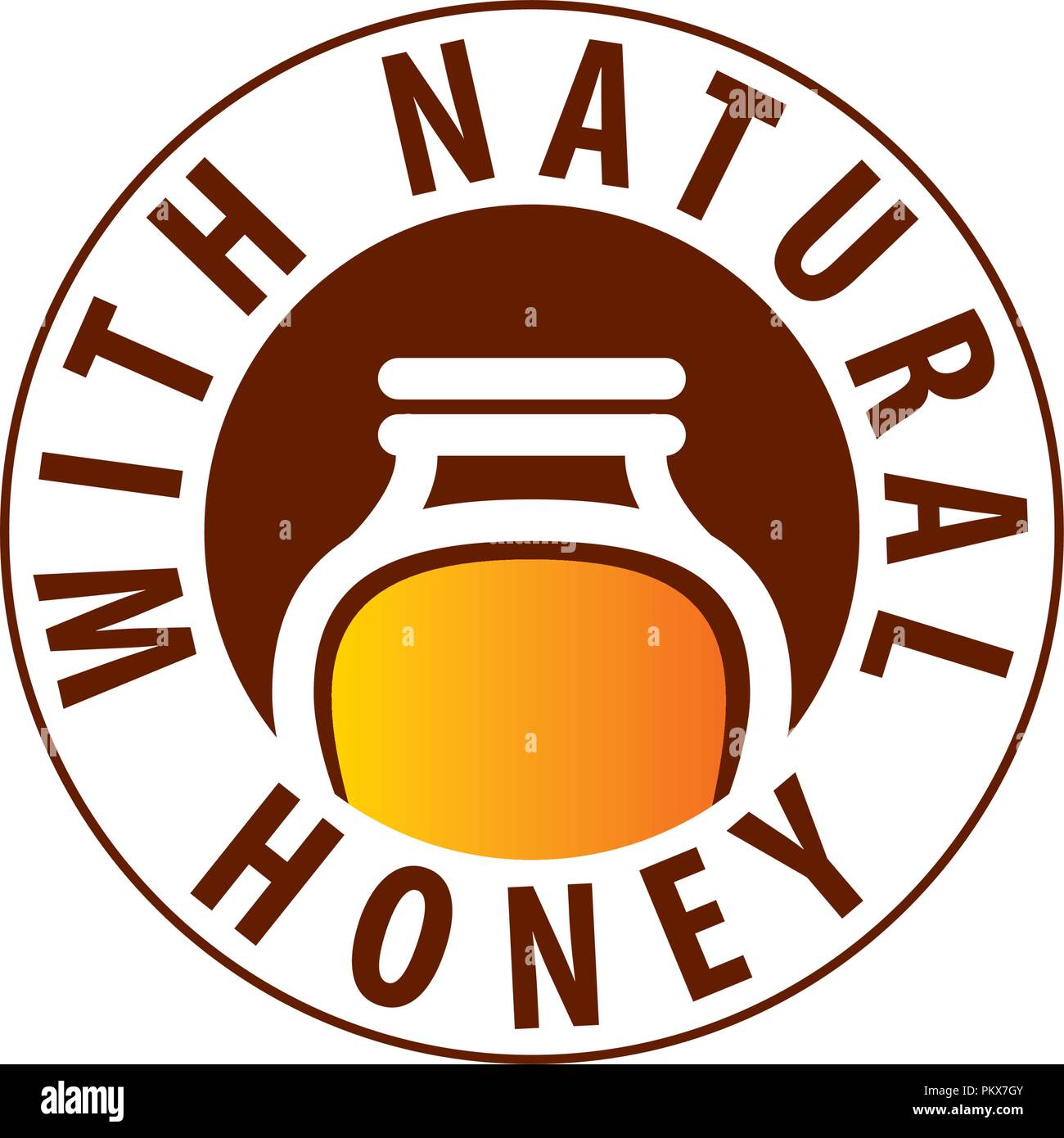 vector honey logo Stock Vector Image & Art - Alamy