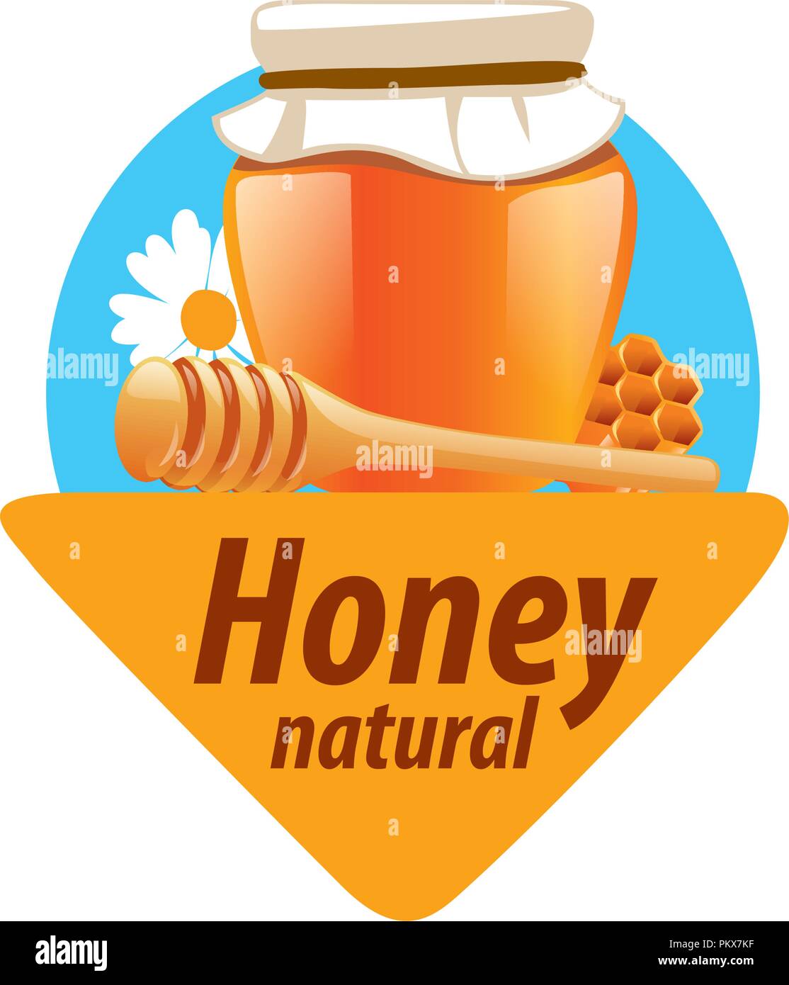 vector honey logo Stock Vector Image & Art - Alamy