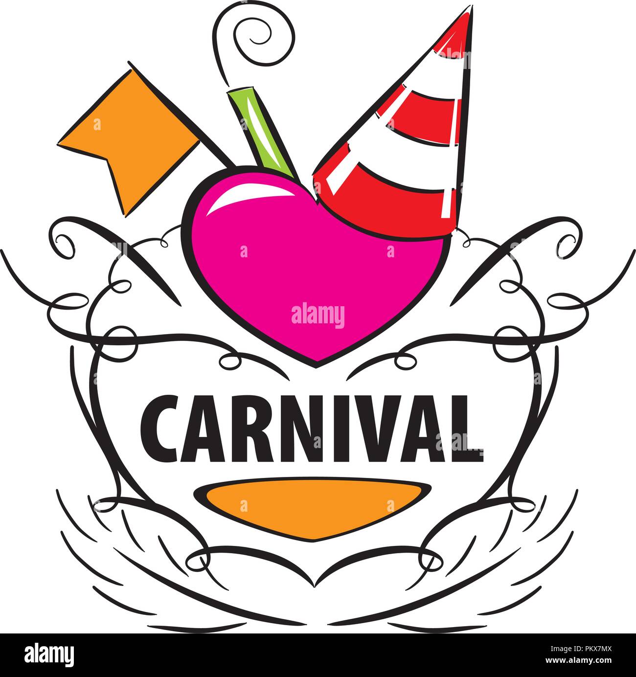 Carnival vector logo Stock Vector Image & Art - Alamy