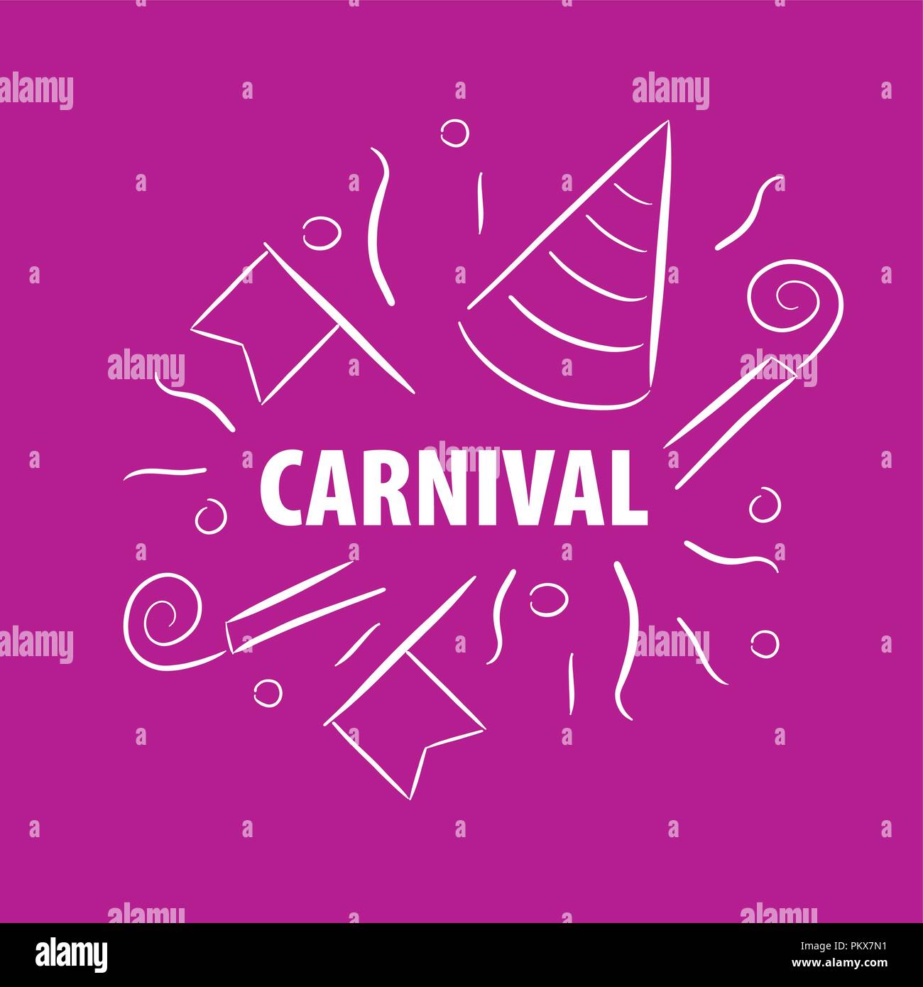 Carnival vector logo Stock Vector Image & Art - Alamy