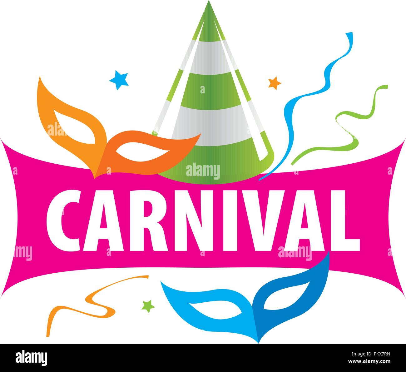 Carnival vector logo Stock Vector Image & Art - Alamy
