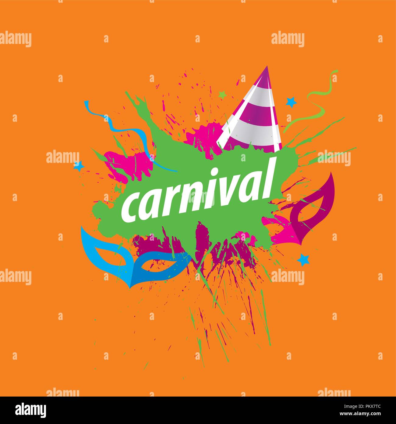 Carnival vector logo Stock Vector Image & Art - Alamy