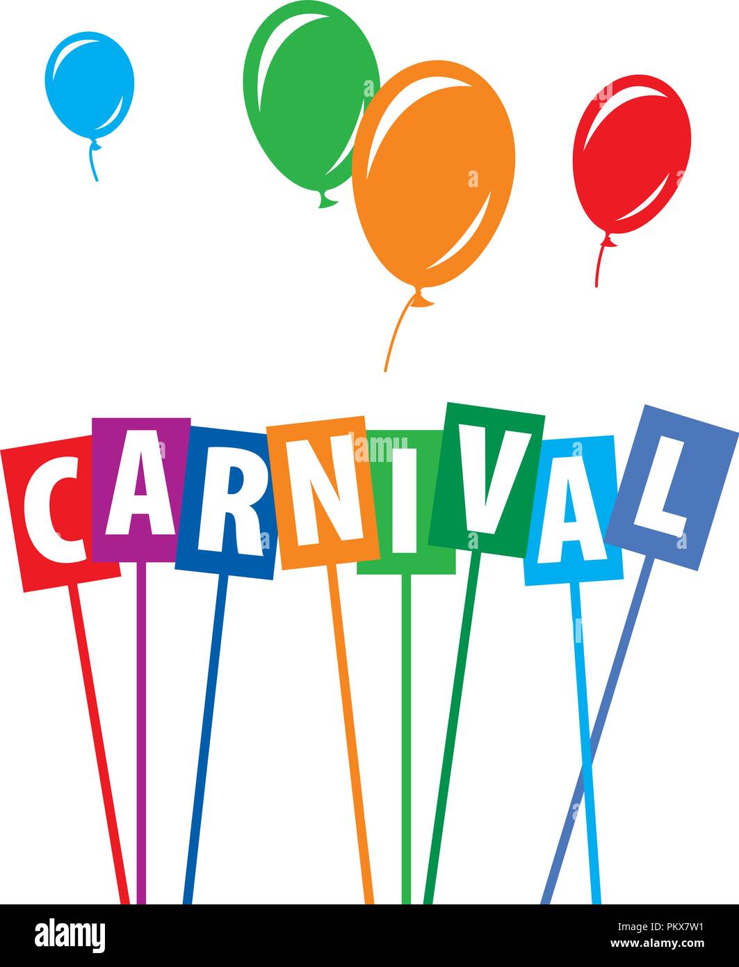 Carnival vector logo Stock Vector Image & Art - Alamy