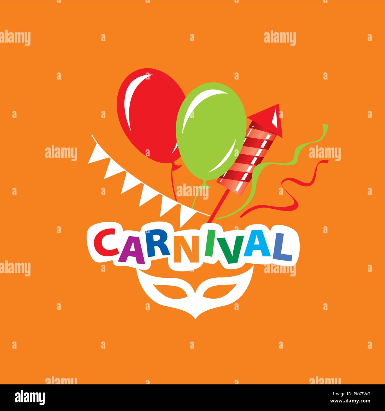 Carnival vector logo Stock Vector Image & Art - Alamy