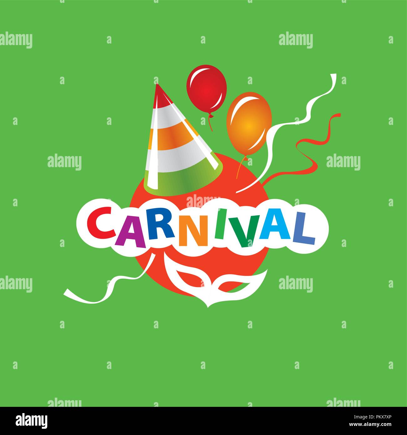 Carnival vector logo Stock Vector Image & Art - Alamy