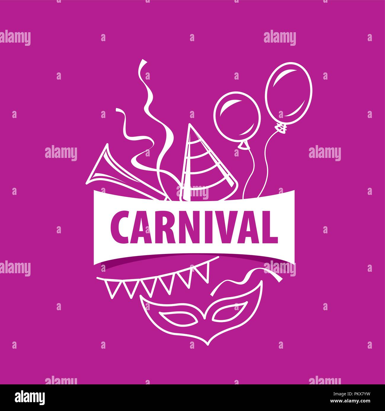 Carnival vector logo Stock Vector Image & Art - Alamy