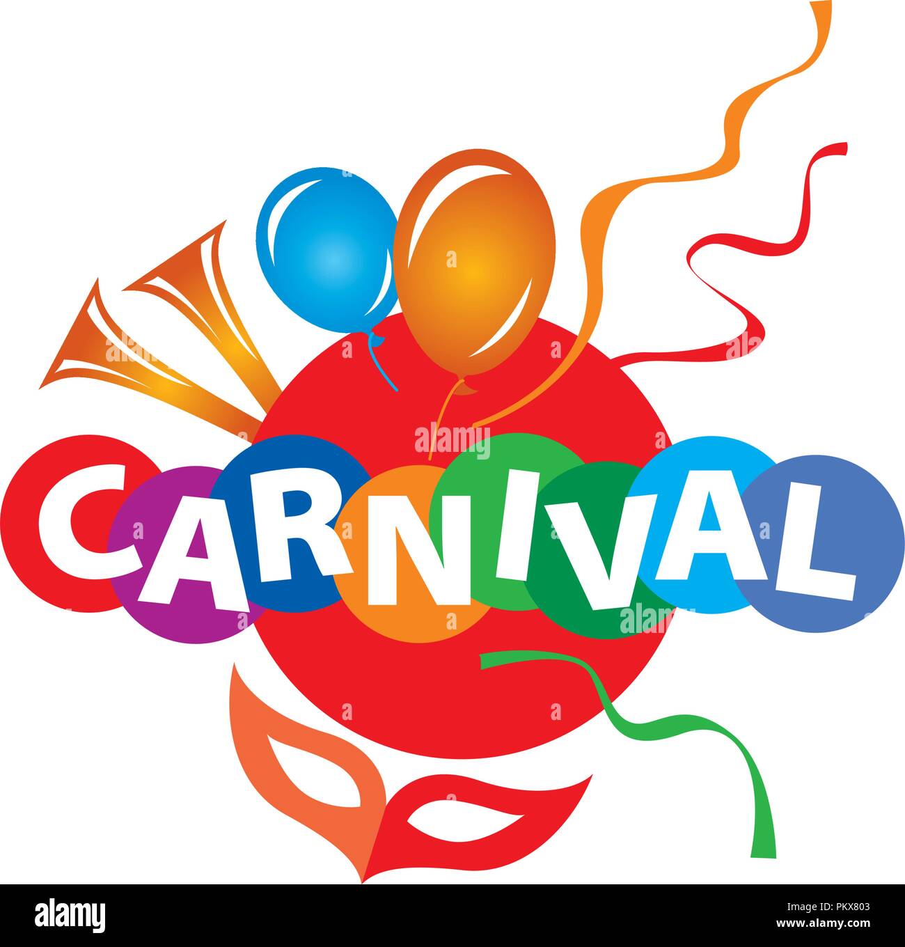 Carnival vector logo Stock Vector Image & Art - Alamy