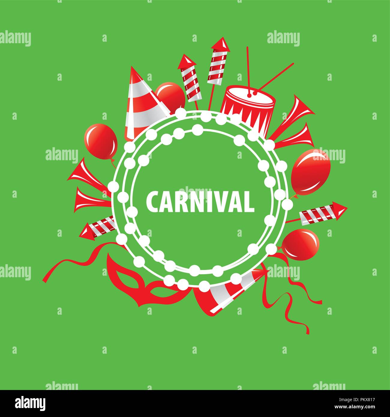 Carnival vector logo Stock Vector Image & Art - Alamy