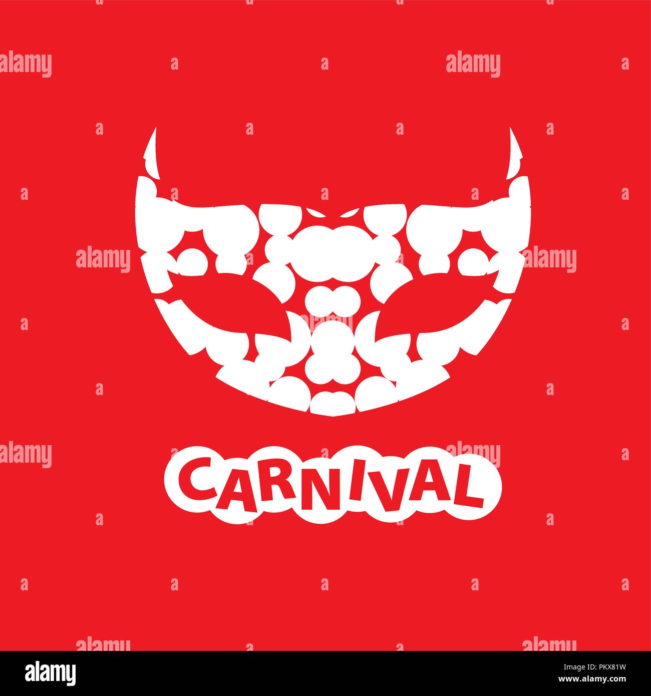 Carnival vector logo Stock Vector Image & Art - Alamy