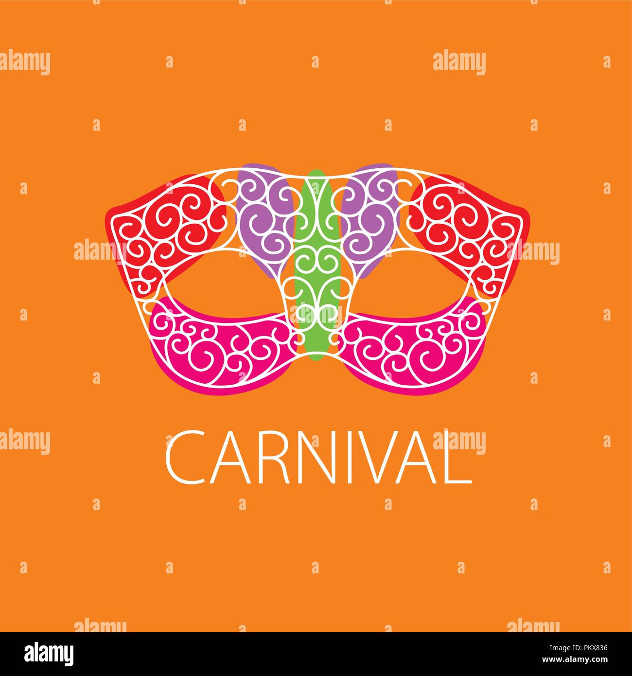 Carnival vector logo Stock Vector Image & Art - Alamy