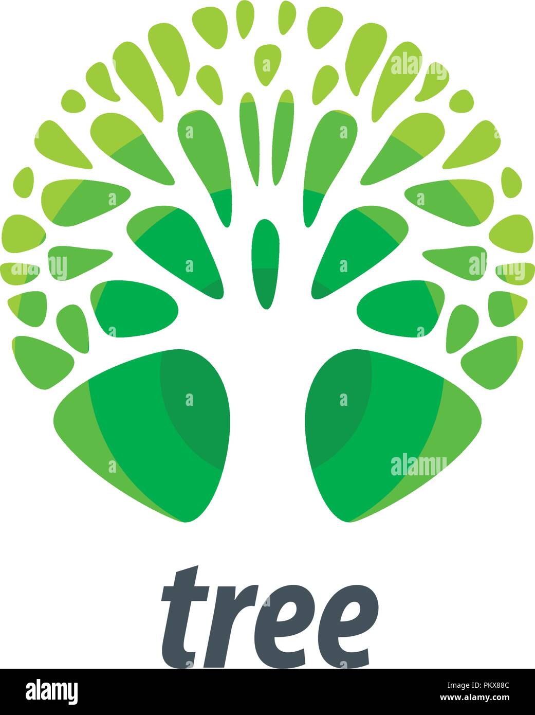 vector logo tree Stock Vector Image & Art - Alamy