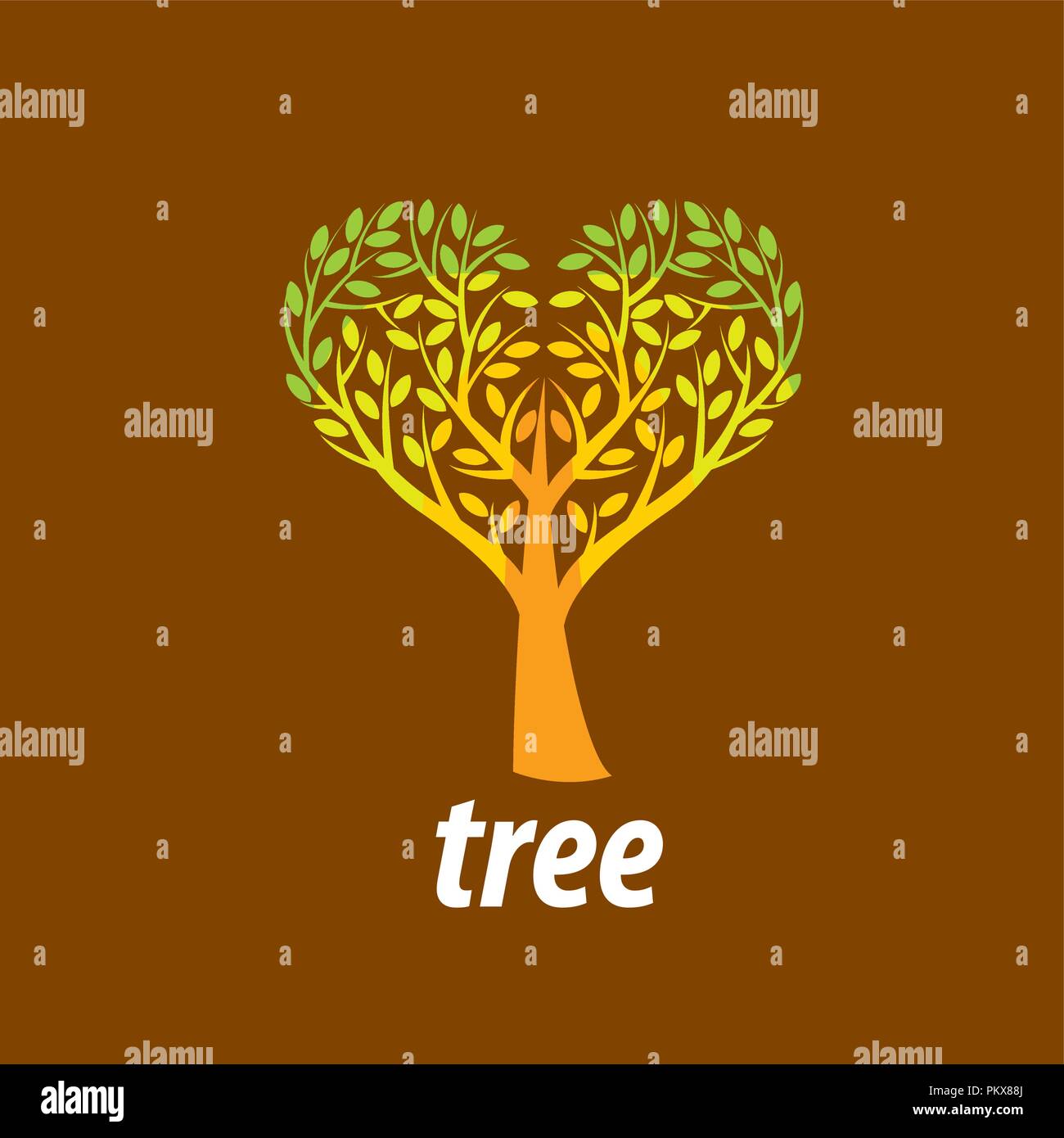 vector logo tree Stock Vector Image & Art - Alamy