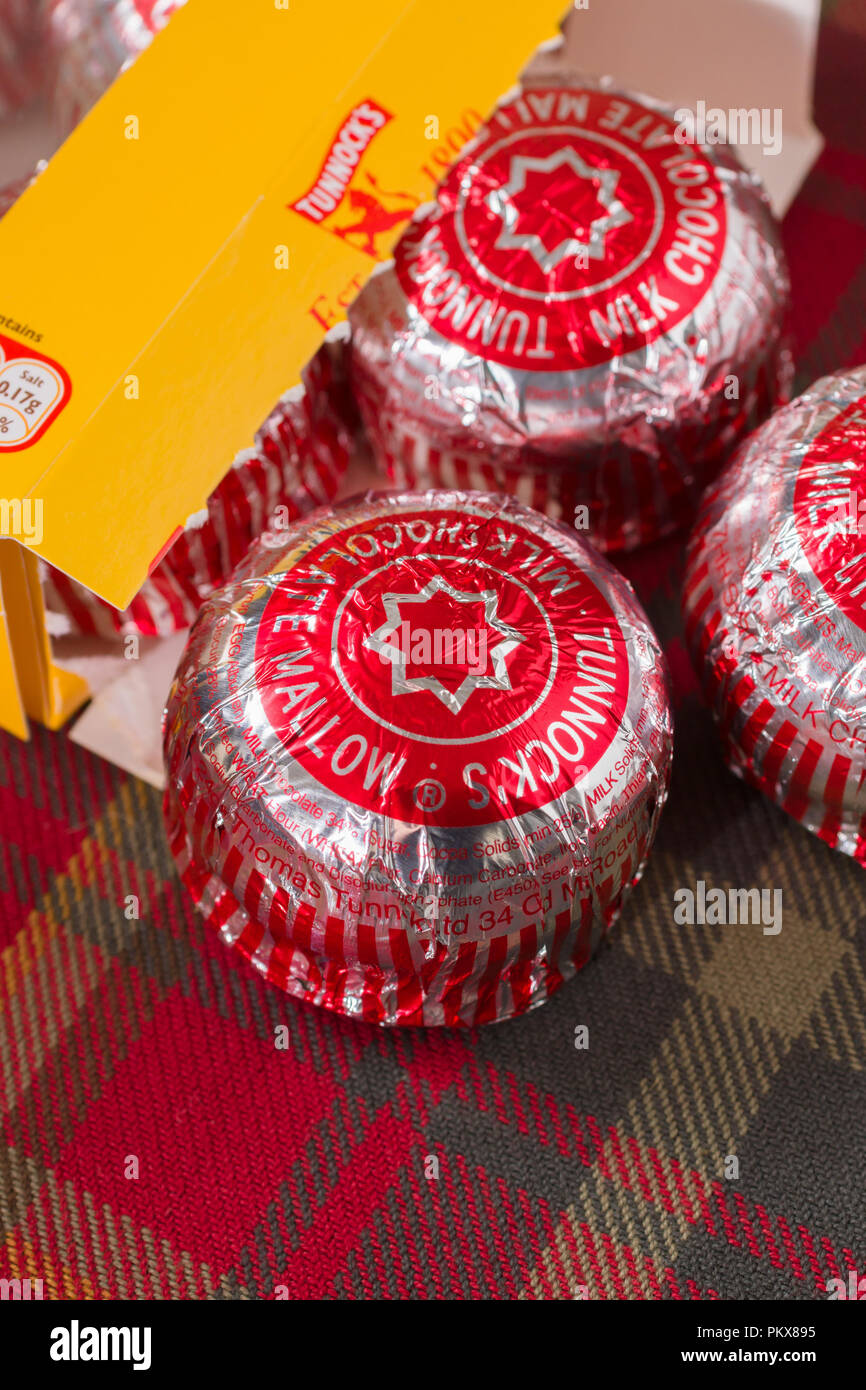 Tunnocks teacake hi-res stock photography and images - Alamy