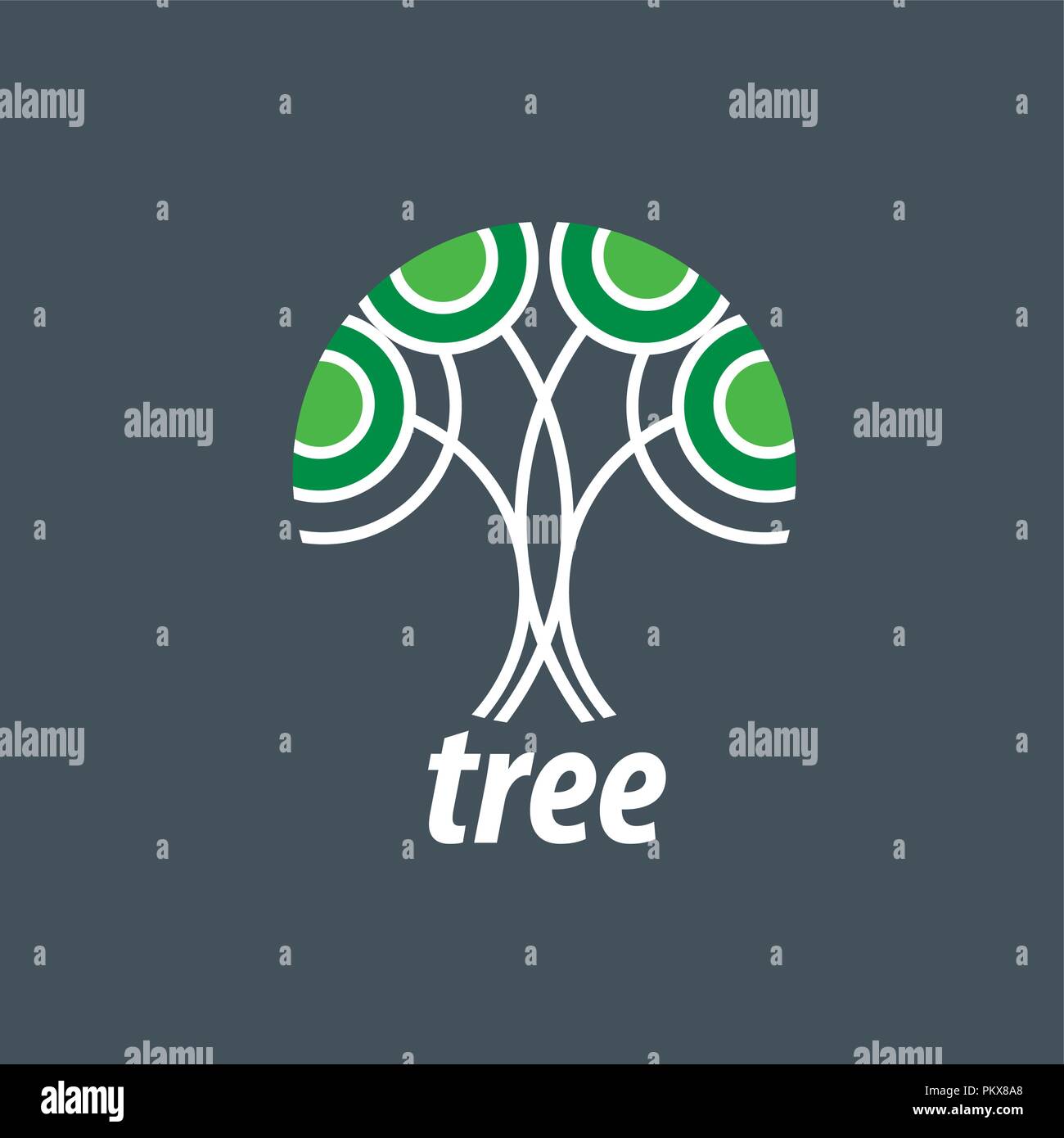 vector logo tree Stock Vector Image & Art - Alamy