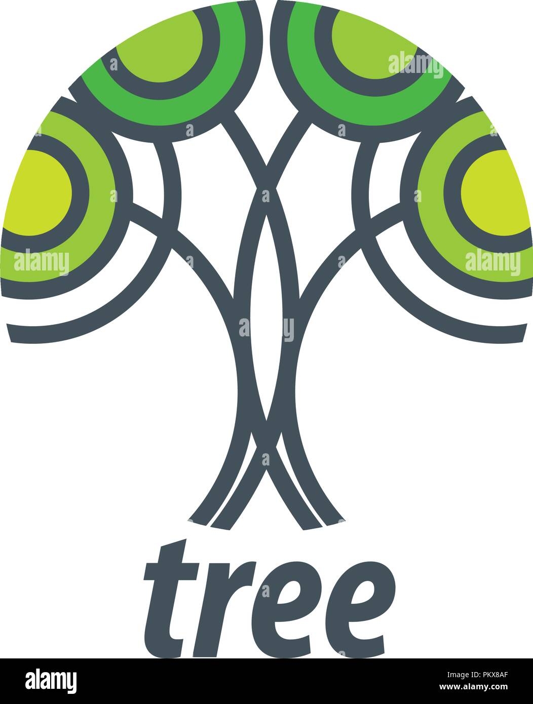 vector logo tree Stock Vector Image & Art - Alamy